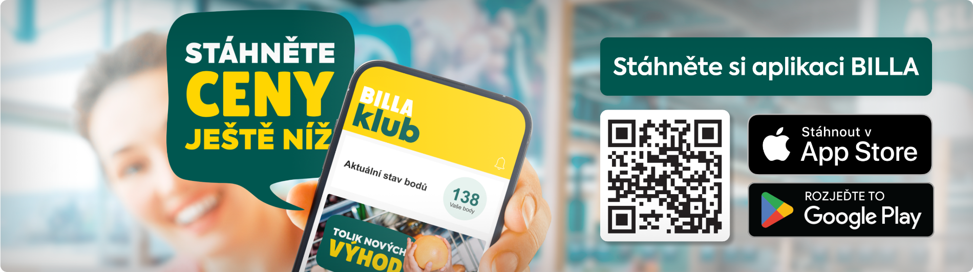 Přehled bodů na účtence BILLA | BILLA | BILLA